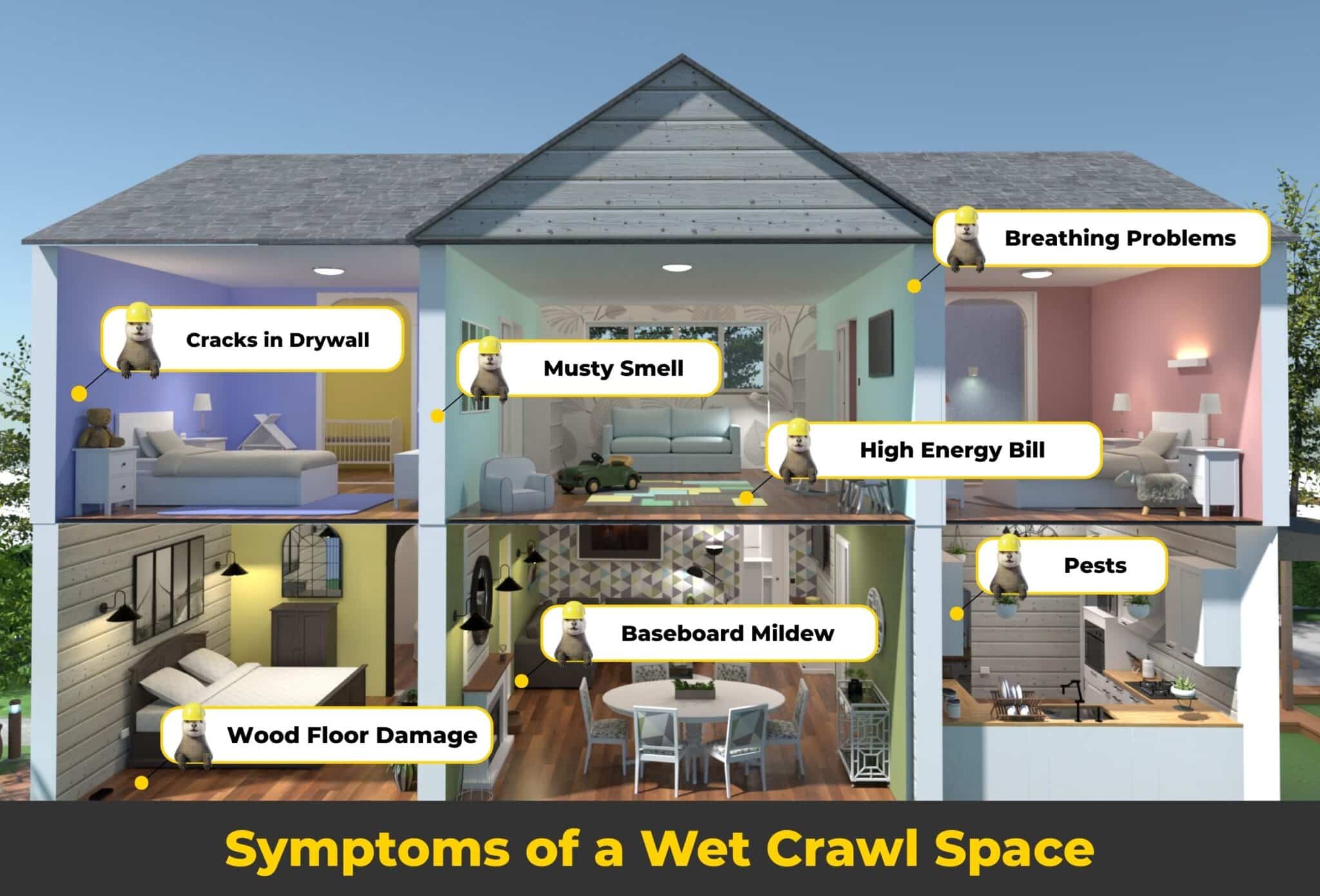 Crawl Space Waterproofing